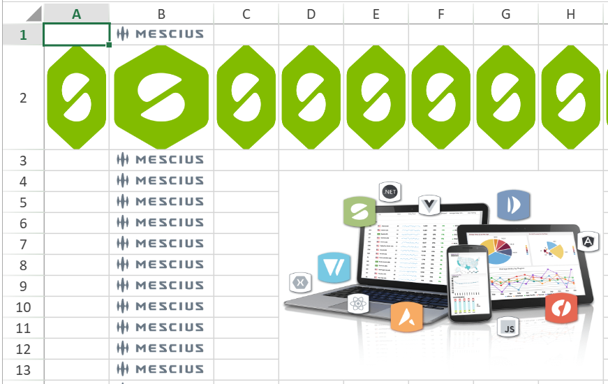 セルの背景 - SpreadJS（スプレッドJS）ヘルプ | Developer Tools〈開発支援ツール〉 - メシウス株式会社